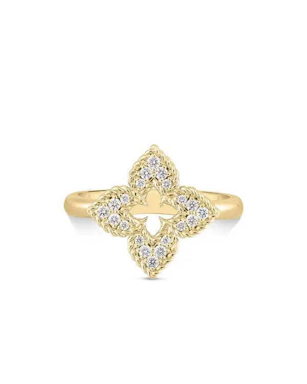 Roberto Coin 18k Yellow Diamond Ring - Gold