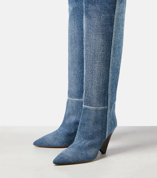 Isabel Marant Étoile Lakita Knee-high Boots - Blue