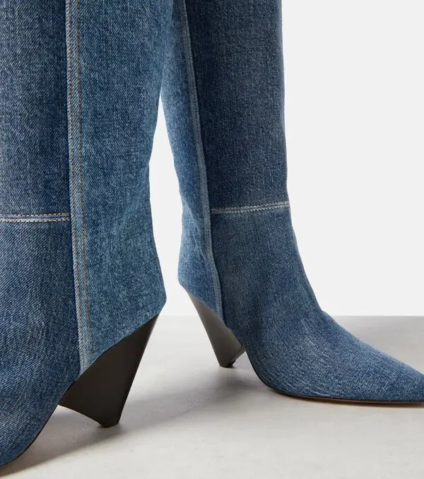 Isabel Marant Étoile Lakita Knee-high Boots - Blue