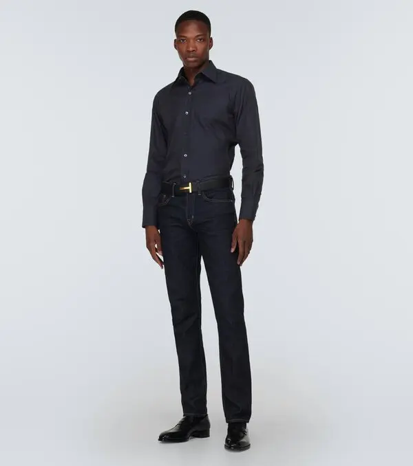TOM FORD Cotton Poplin Shirt