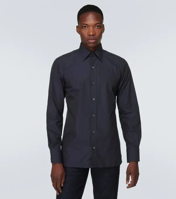 TOM FORD Cotton Poplin Shirt
