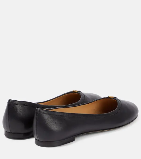 Chloé Marcie Leather Ballet Flats