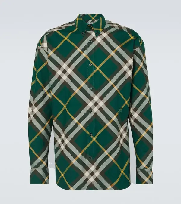 Burberry Check Cotton Shirt - Multicoloured
