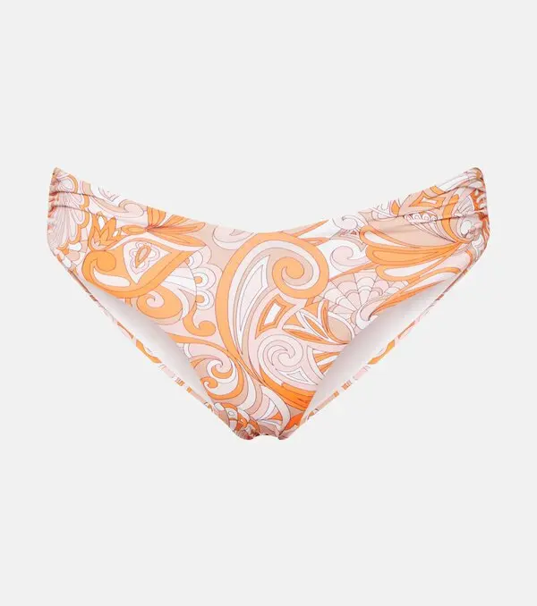 Melissa Odabash Colombia Low-rise Bikini Bottoms - Orange