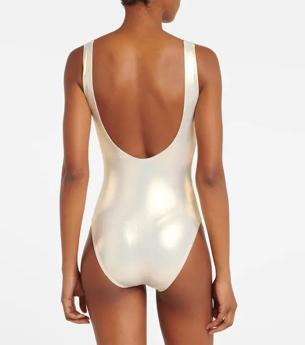 Melissa Odabash Perugia Metallic One Piece Swimsuit