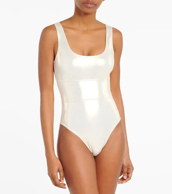 Melissa Odabash Perugia Metallic One Piece Swimsuit
