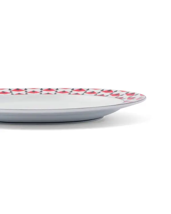 Prada Small Porcelain Plate - Black