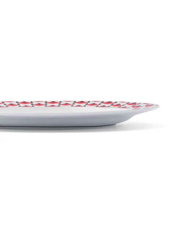 Prada Medium Porcelain Serving Plate - Black