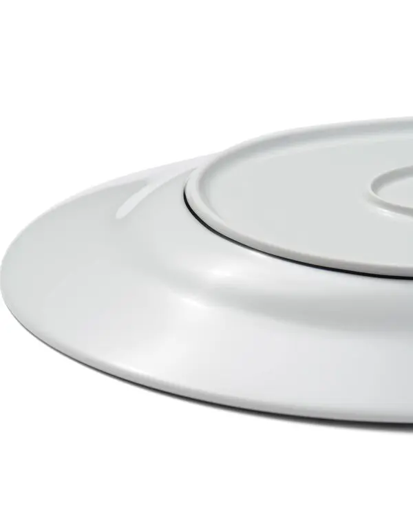 Prada Medium Porcelain Serving Plate - Black