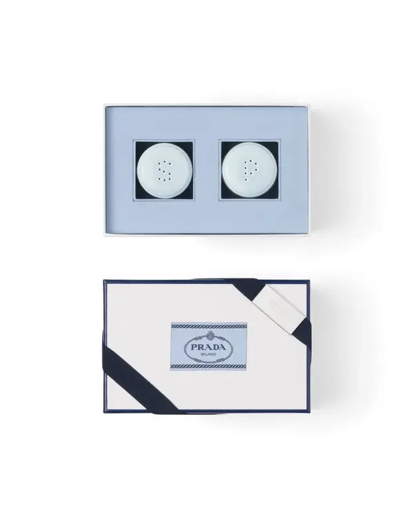 Prada Porcelain Salt And Pepper Set