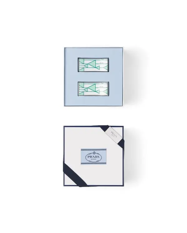 Prada Porcelain Chopstick Rests Set Of Two
