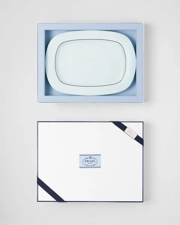 Prada Rectangular Porcelain Tray