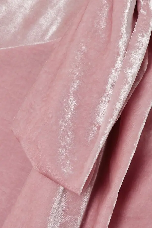 Bernadette Nel One-sleeve Velvet Gown