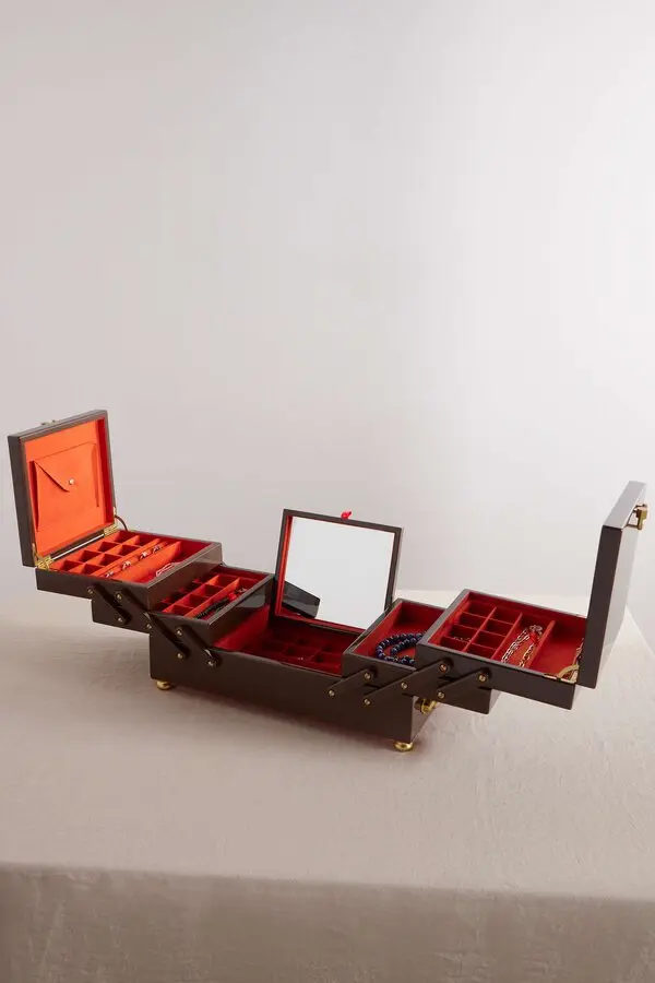 MARLA AARON The Everything Resin Jewelry Box - Brown