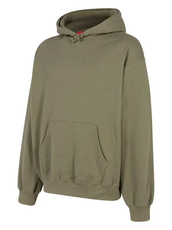 Supreme Satin Appliqué Hoodie - Green - 20% Off | Editorialist