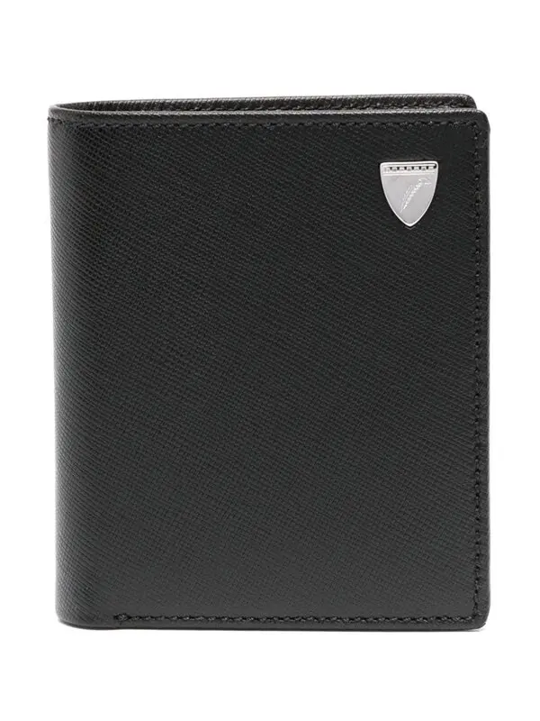 ASPINAL OF LONDON Rfid Saffiano Billfold Wallet - Black