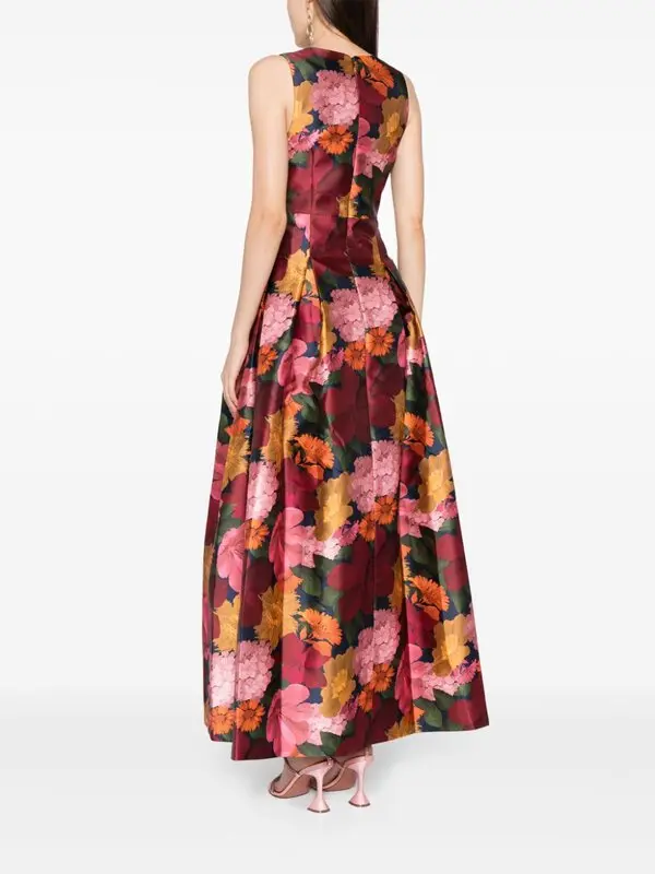 Sachin & Babi Brooke Floral-print Gown - Pink