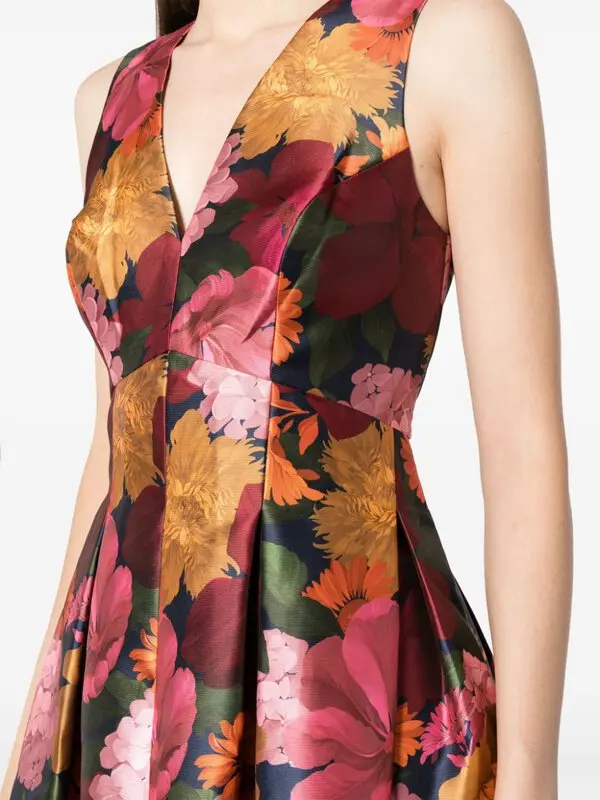 Sachin & Babi Brooke Floral-print Gown - Pink