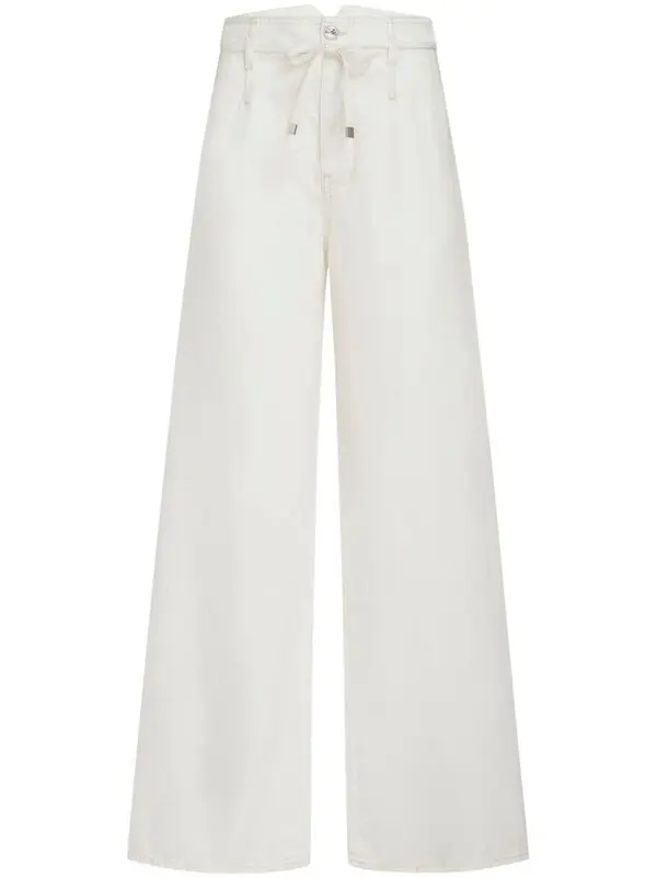 Etro High-rise Wide-leg Jeans - White