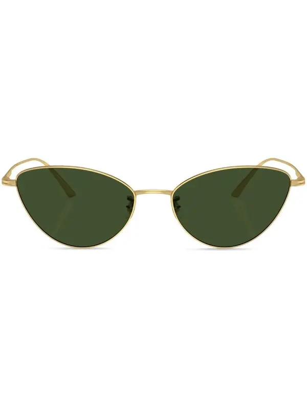 Oliver Spencer 1998c Cat-eye Sunglasses - Gold