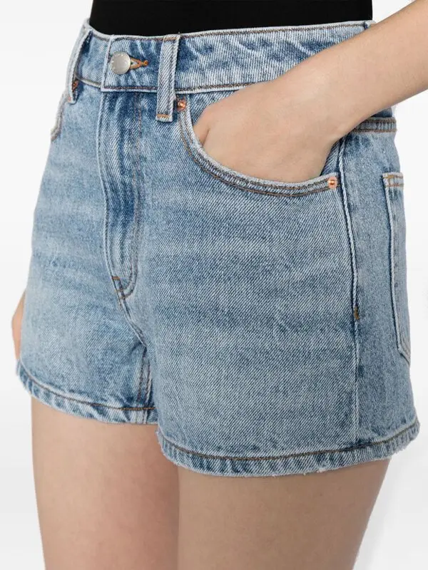 Alexander Wang High-rise Denim Shorts