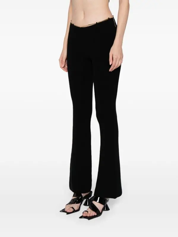 Alexander Wang Ribbed Chain-link Trousers