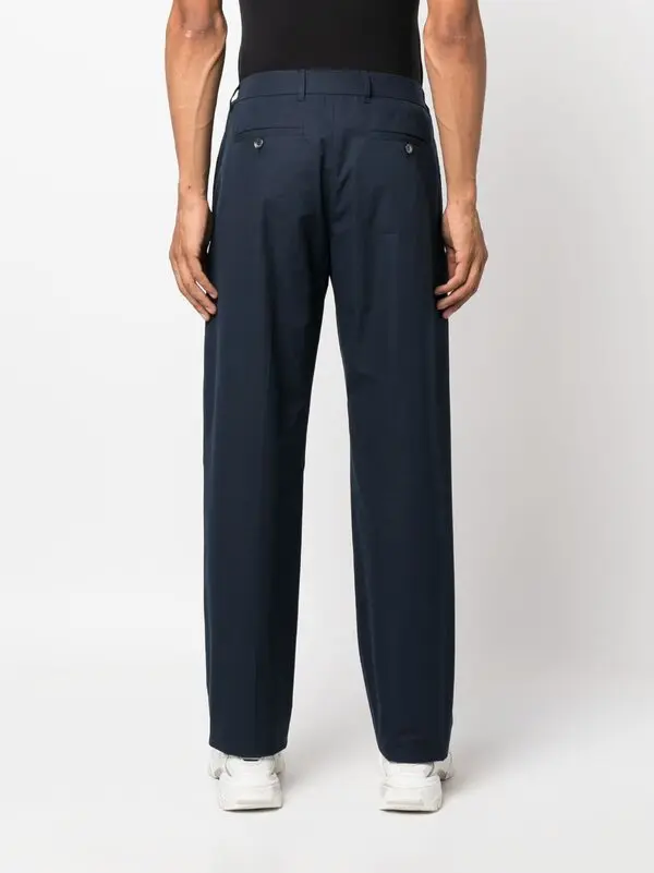 Alexander McQueen Drawstring-waist Trousers - Blue