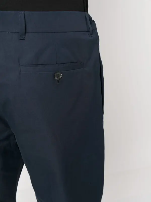 Alexander McQueen Drawstring-waist Trousers - Blue