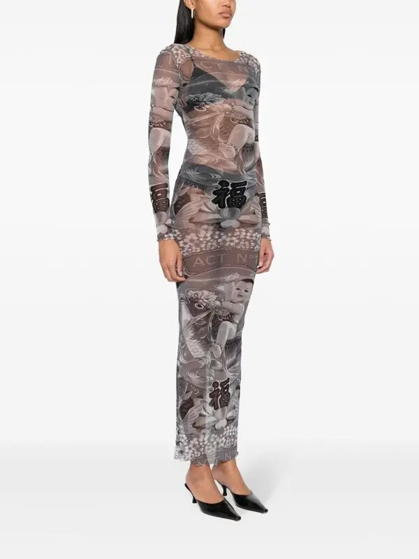 ACT Nº1 Graphic-print Dress