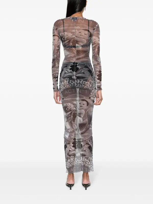 ACT Nº1 Graphic-print Dress