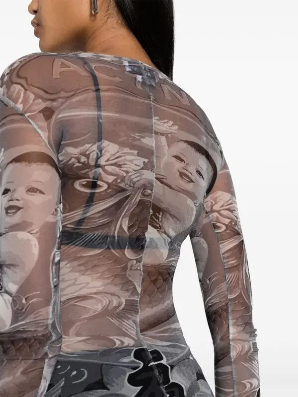 ACT Nº1 Graphic-print Dress
