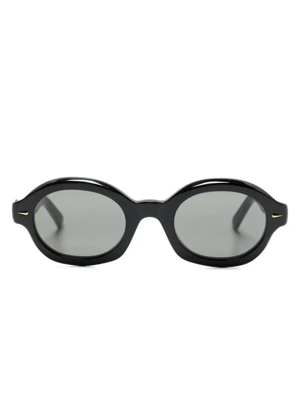 RETROSUPERFUTURE Marzo Round-frame Sunglasses - Black