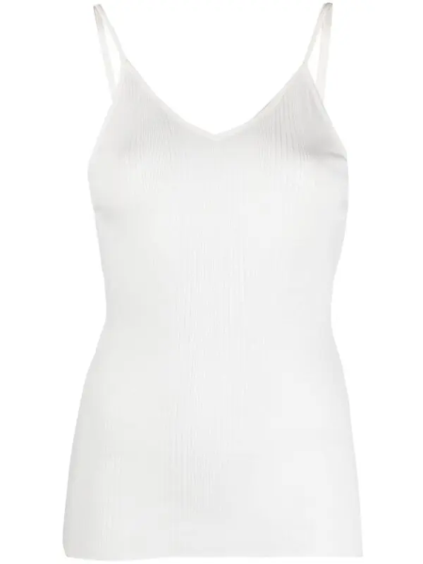 Khaite Mona Semi-sheer Tank Top