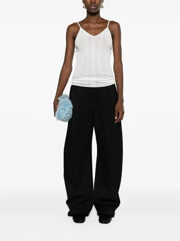 Khaite Mona Semi-sheer Tank Top