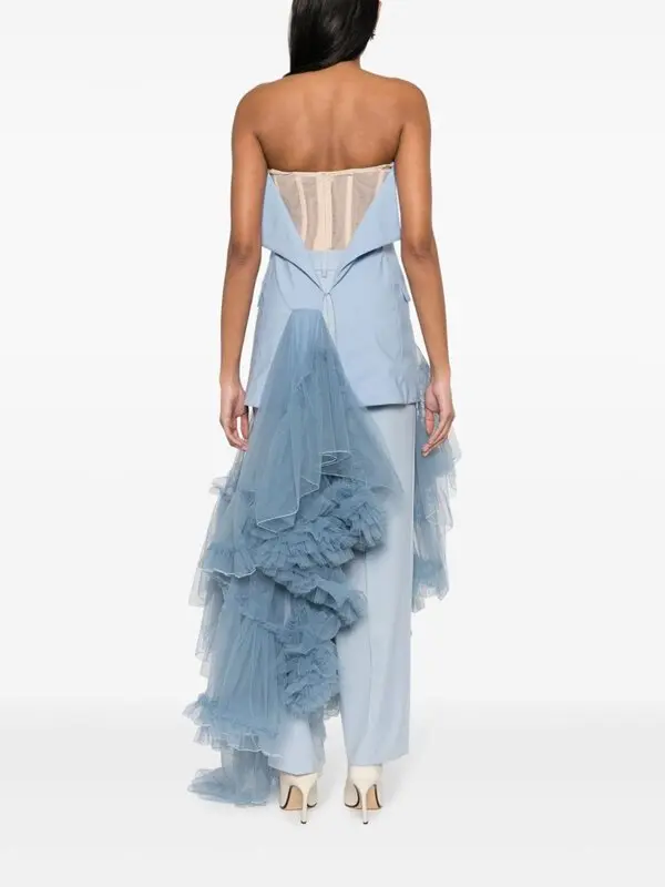 ACT Nº1 Ruffled Asymmetric Jacket
