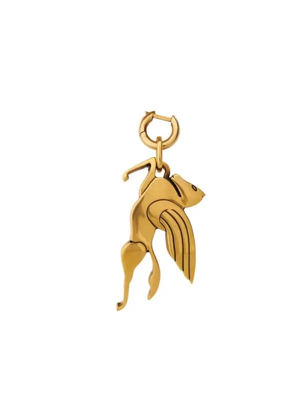 Etro Pegaso Charm Earring - Gold