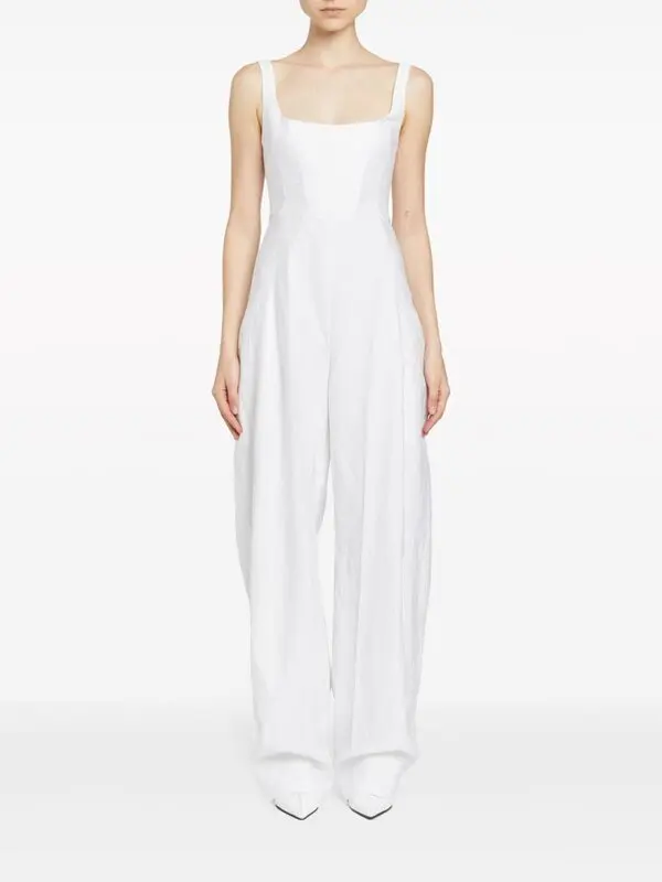 Stella McCartney Corset-style Wide-leg Jumpsuit