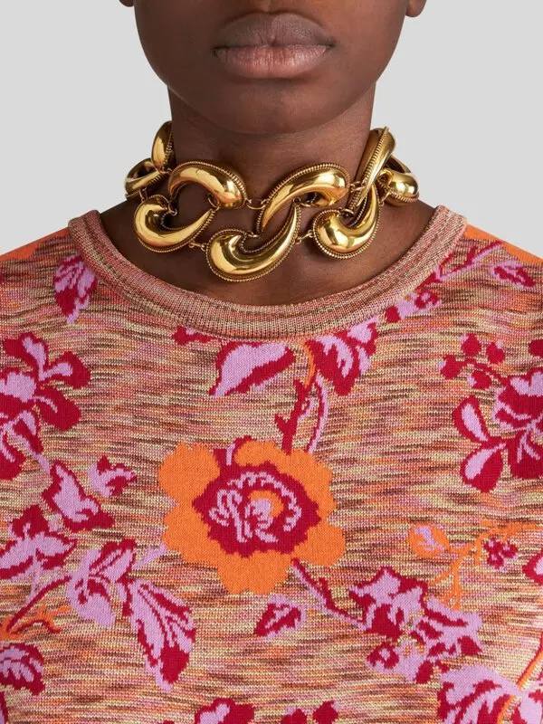 Etro Paisley Articulated Bracelet