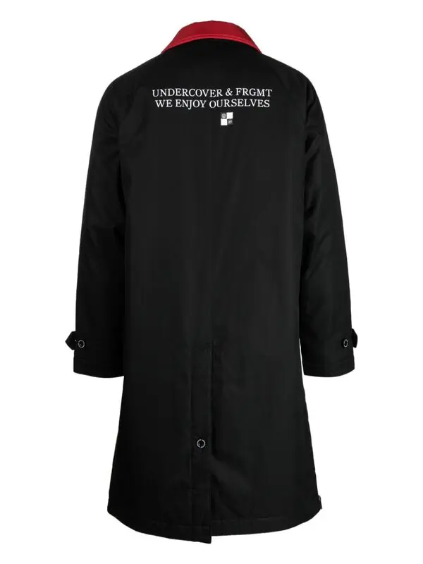 UNDERCOVERISM X Frgmt Logo-print Parka Coat