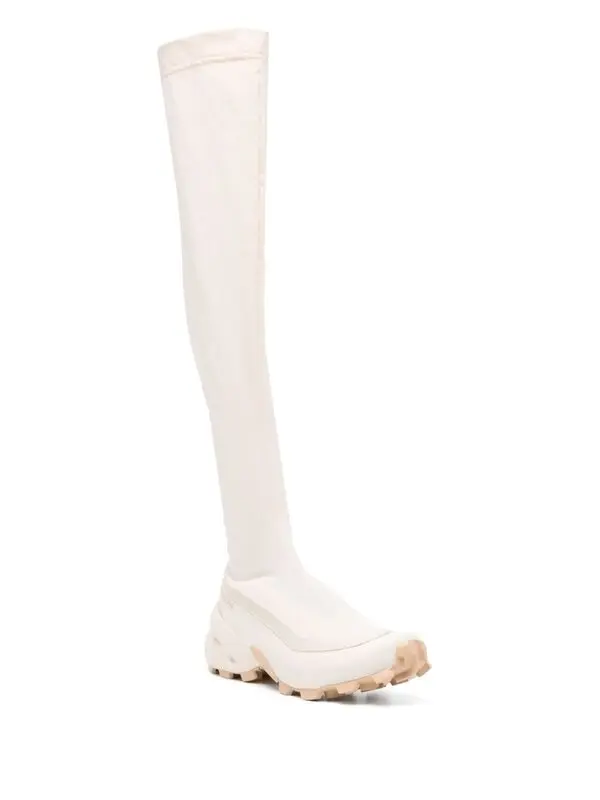 MM6 MAISON MARGIELA X SALOMON Thigh-high Boots - Neutrals