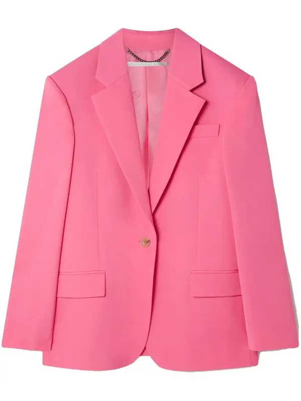 Stella McCartney Single-breasted Wool Blazer