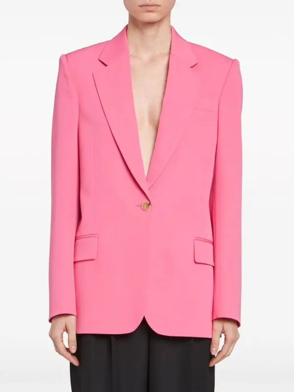Stella McCartney Single-breasted Wool Blazer