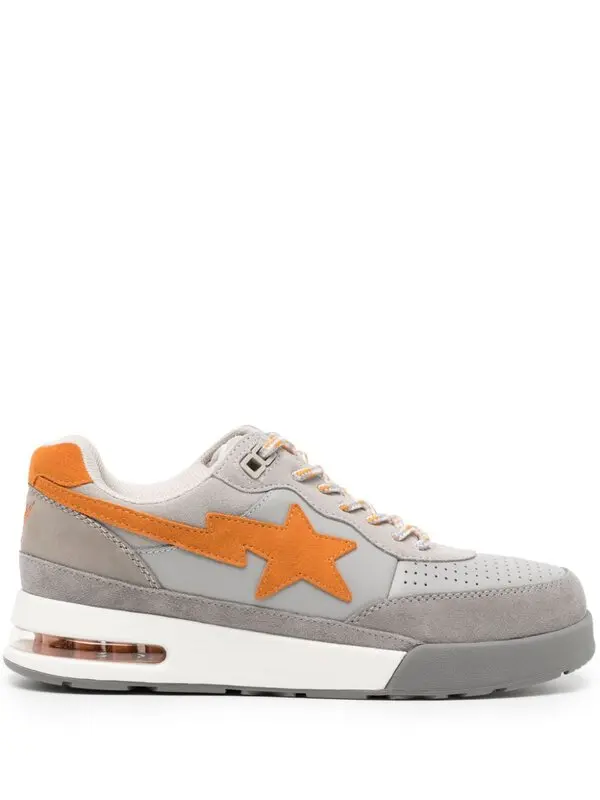 A BATHING APE Road Sta #1 Leather Sneakers