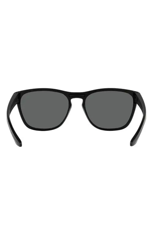 Oakley Manorburn 56mm Prizm™ Polarized Square Sunglasses - Matte Black