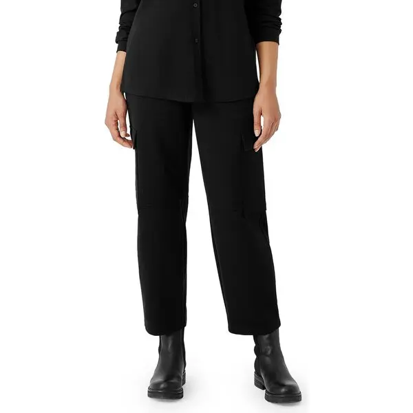 Eileen Fisher Ankle Length Lantern Cargo Pants