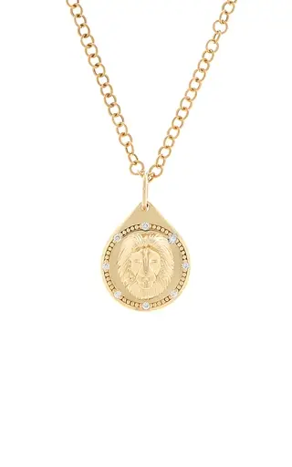 HARAKH - Drops Of Joy 18K Yellow Gold Diamond Pendant Necklace
