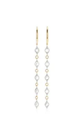 HARAKH Haveli 18k White And Yellow Diamond Earrings