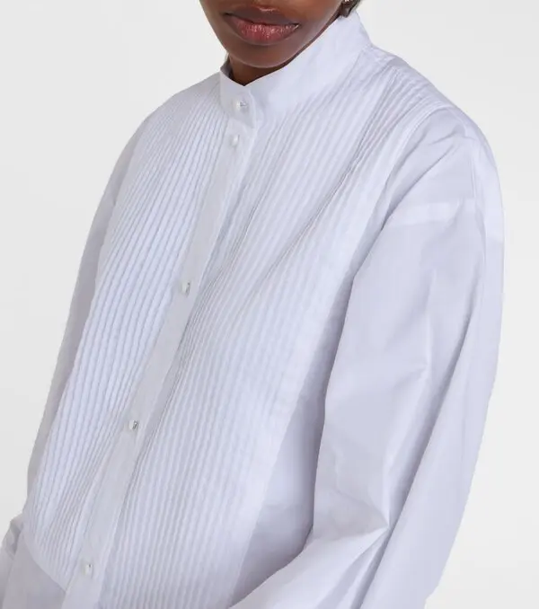 Isabel Marant Étoile Ruffled Cotton Shirt - White