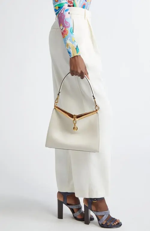 Etro Medium Vela Shoulder Bag - White