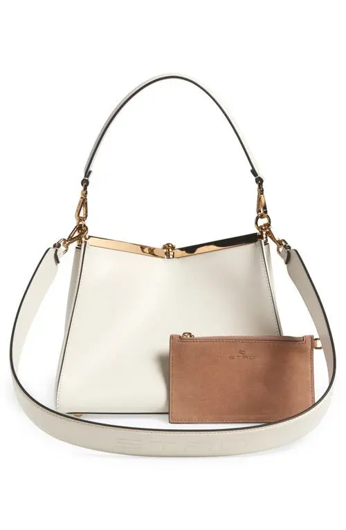 Etro Medium Vela Shoulder Bag - White